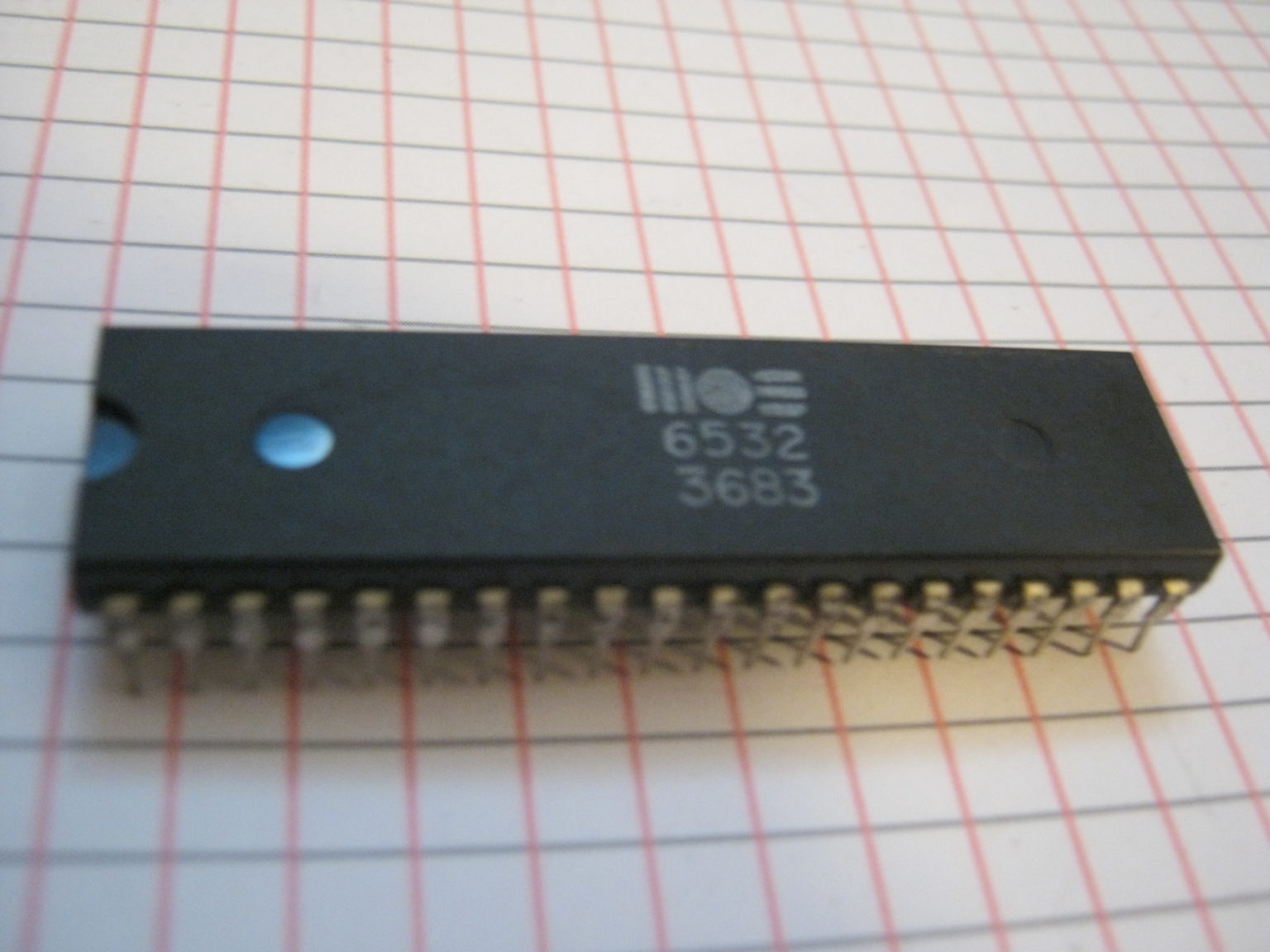 6532 Microprocessore IC/CI DIP-40 Circuito integrato - Integrated circuit